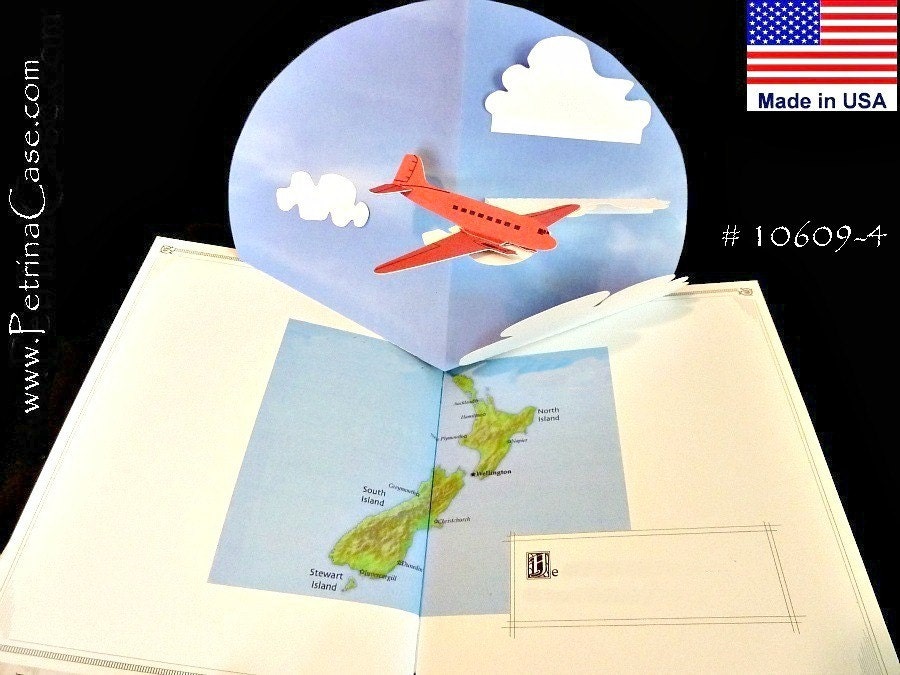 Plane Pop-up Card ITEM 10609 - Etsy