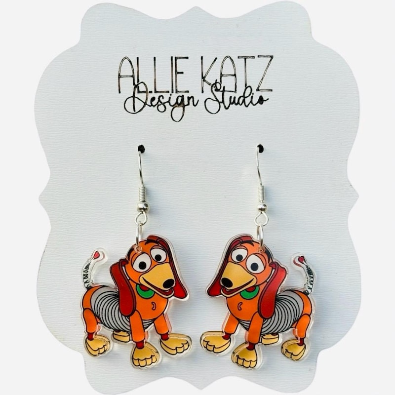 Bird Toy Earrings - Etsy