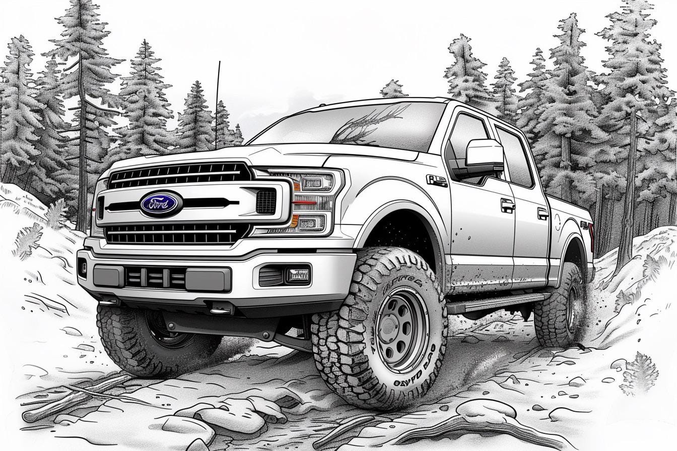 130 Coloring Pages With Modern and Old-fashioned Cars - Etsy