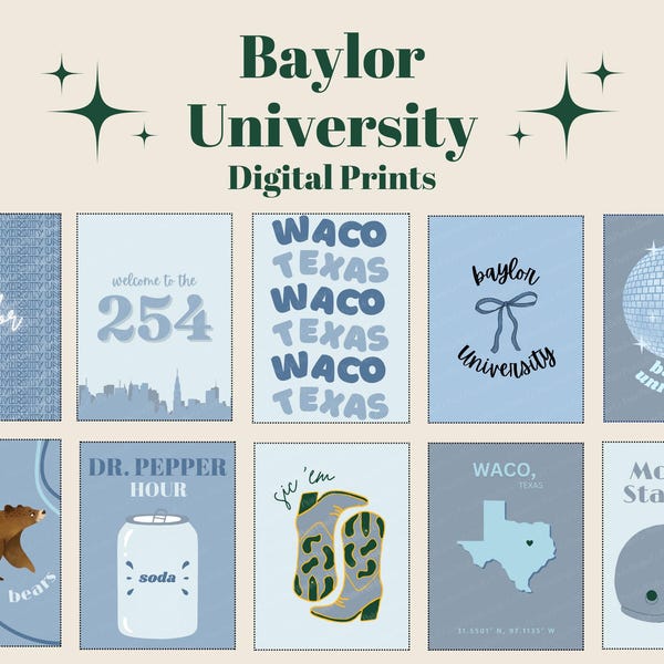 Baylor Decor - Etsy