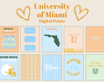 Syracuse University Digital Prints, Aesthetic College Prints, Dorm ...