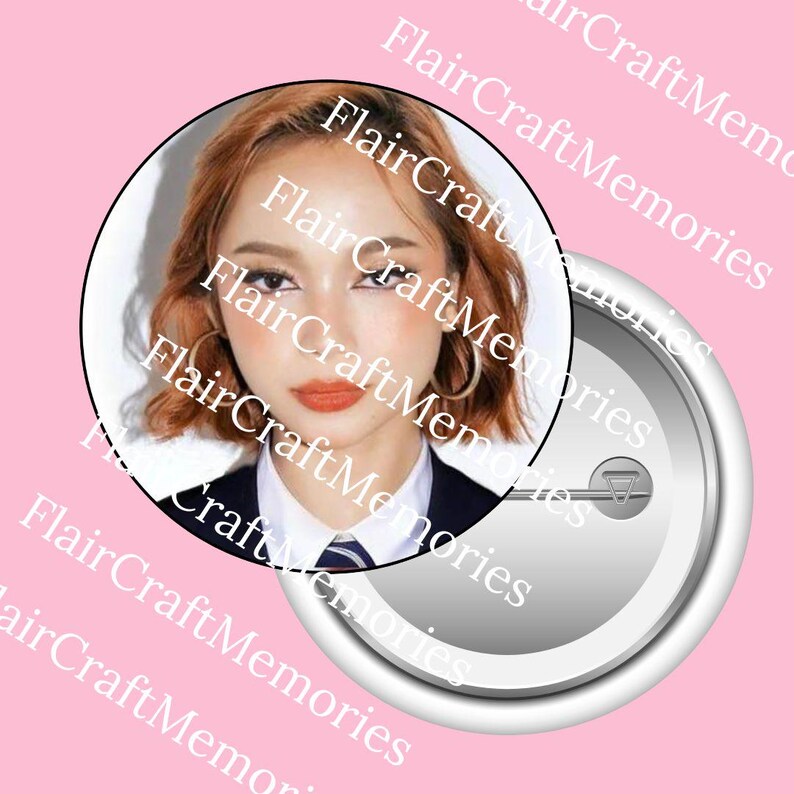 BINI Fan Merch Button Pin Set Featuring Aiah, Colet, Gwen, Jhoanna ...