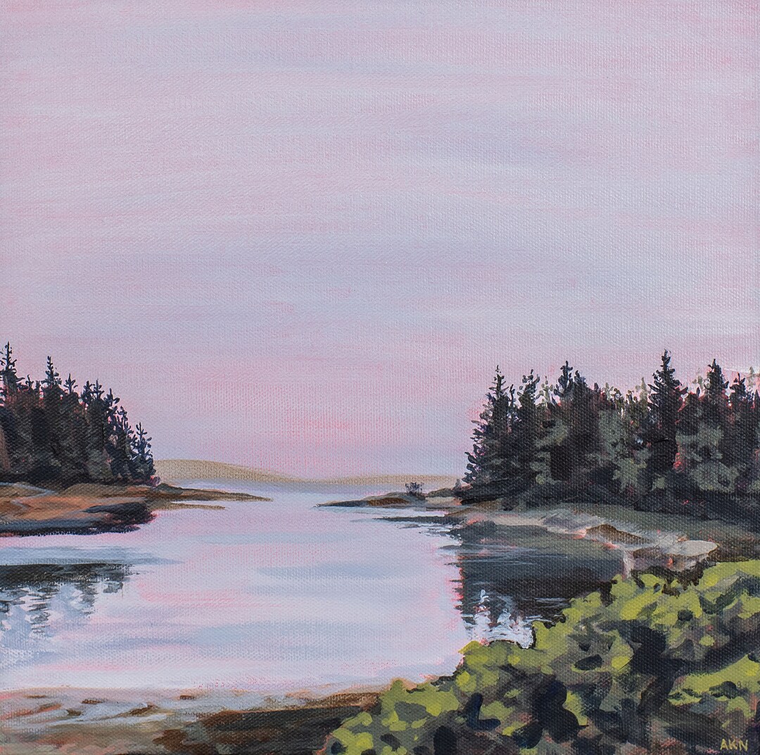 Downeast Calm - Schoodic Peninsula - Maine - Giclee Fine Art Print - Etsy