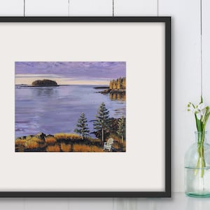 Giclee Fine Art Print — Downeast Dawn — South Addison, Maine — Maine ...