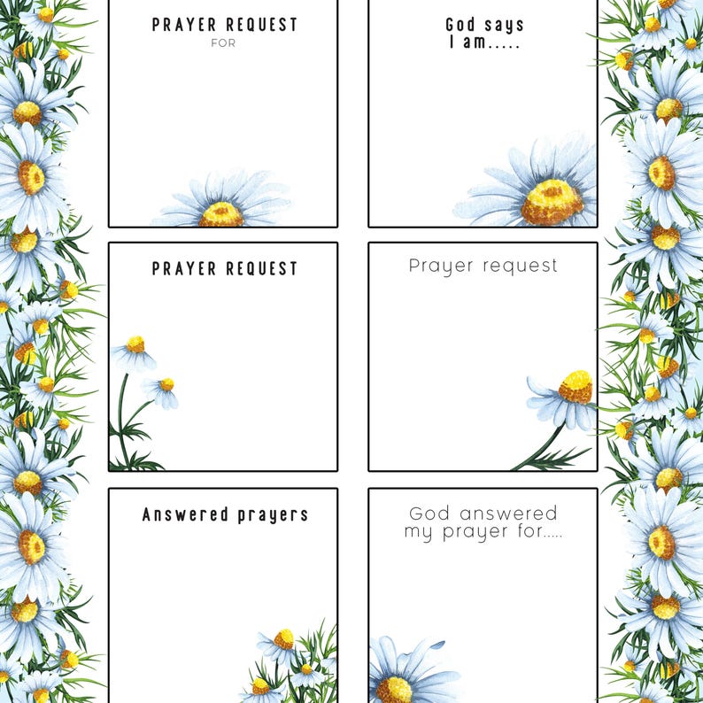 Prayer Board Template Kit , Bible Verse Cards | Christian Prayer ...