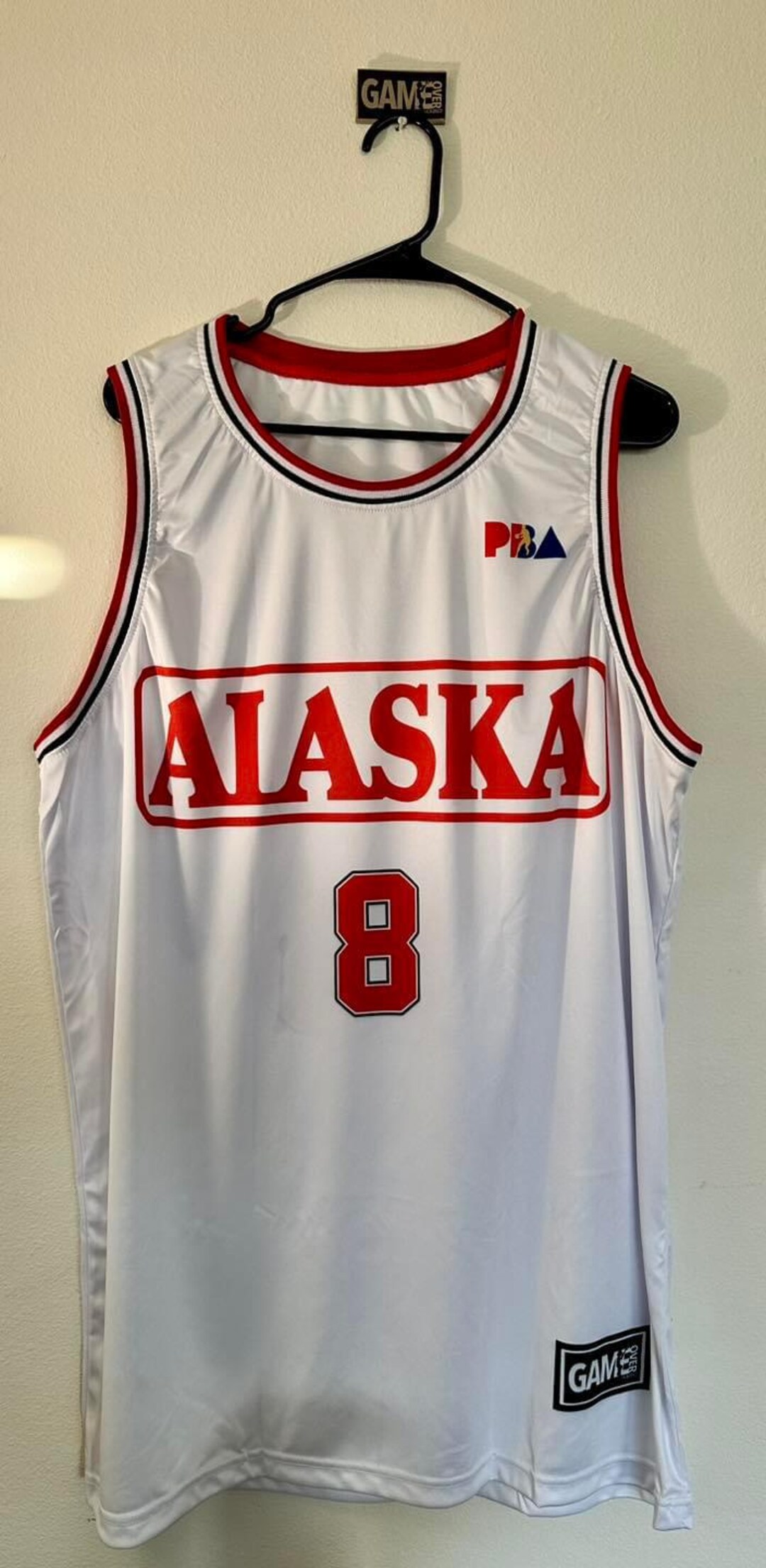 Abueva Alaska Jersey Black & Red PBA Full Sublimation XL Asian Size ...
