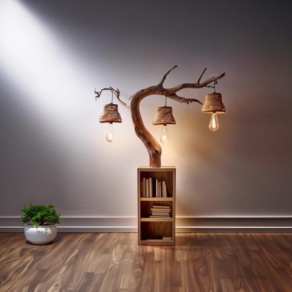 Tree Branch Floor Lamp - Etsy