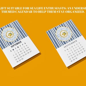 2025 Printable Lemon Blue Tiles Calendar Sicily Italy Inspired Dated ...