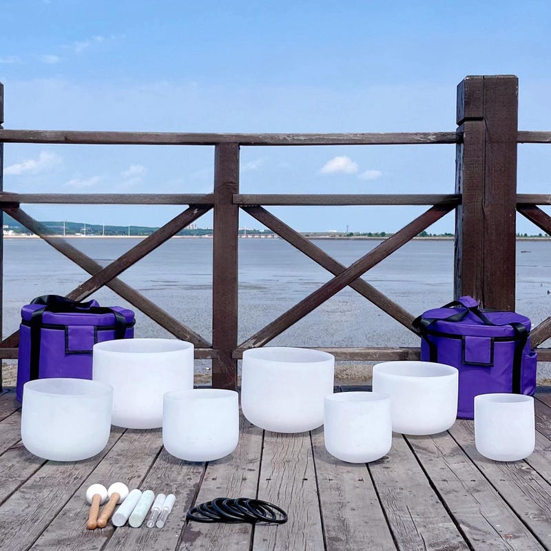 Singing Bowl Set Alchemy - Etsy UK