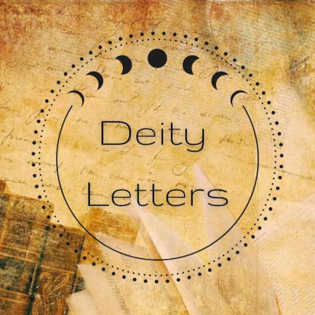Deity Letters - Etsy