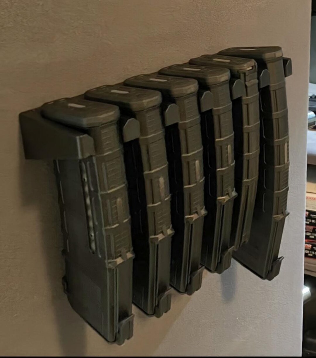 AR 15 Magpul PMAG Wall Mount | Holds Six | 5.56 & .223 - Etsy