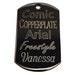 Bone Colour Outline Tags Stainless Steel, Pet ID Tag, Dog Tag, Pet Tag ...