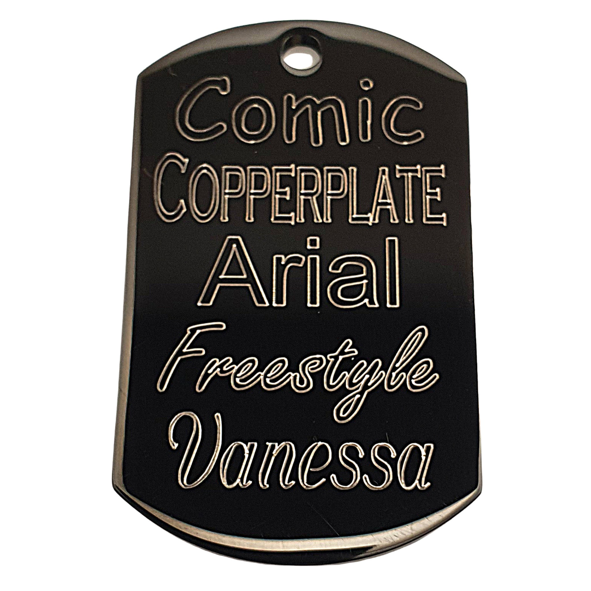 Bone Colour Outline Tags Stainless Steel, Pet ID Tag, Dog Tag, Pet Tag ...