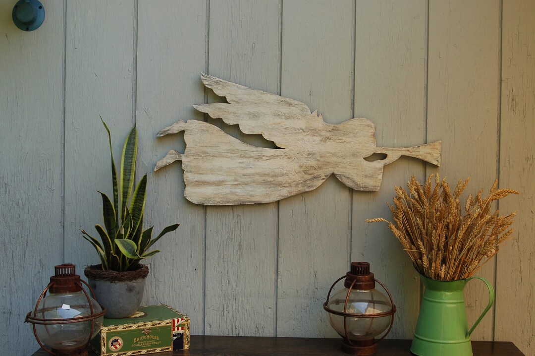Rustic Wooden Angel - Etsy
