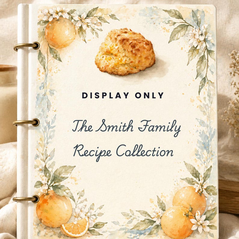 Watercolor Orange Kitchen Clipart Pack, Farmhouse Baking Pngs (digital ...