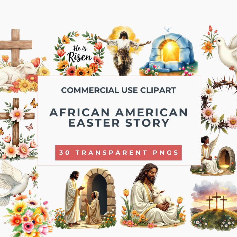 Jesus Risen Clipart - Etsy