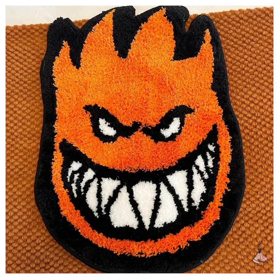 Spirtfire 3D Custom Fluffy Custom Rug Skateboard Aesthetic - Etsy