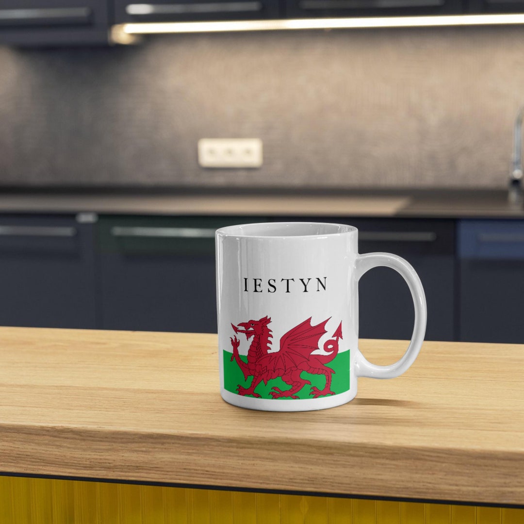 Welsh Dragon Mug - Personalize Your Own Welsh Flag Mug a Great Gift for ...