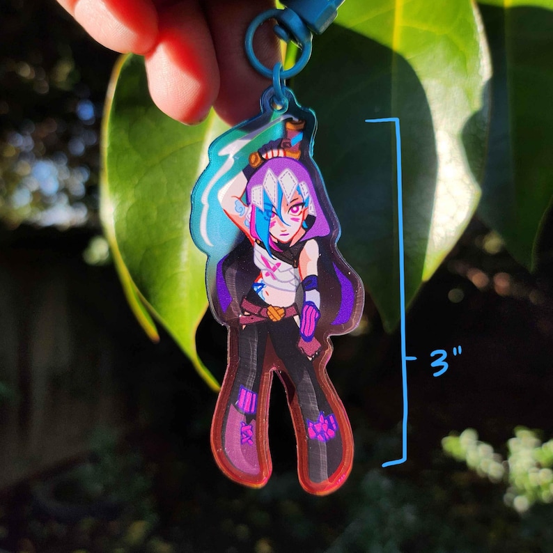 PRE-ORDER Arcane S2 Charms 3 ACRYLIC lol/league of Legends Jayce, Viktor, Jinx, Ekko, Vi ...