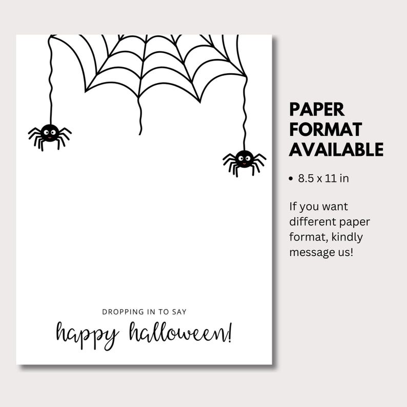 Spider Handprint Craft: Halloween Keepsake Art (digital Download, PDF ...