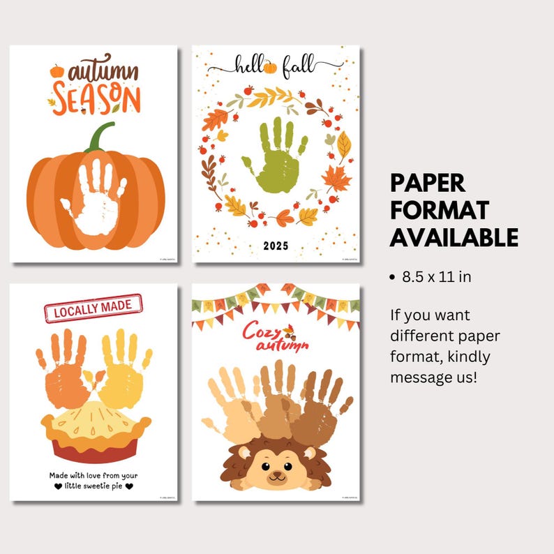 Fall Handprint Craft | Fall Handprint Art | Fall Craft for Kids ...