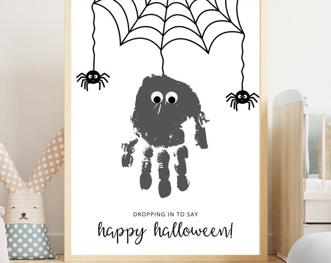 Cauldron Handprint Craft: Halloween Poem Keepsake (digital Download ...