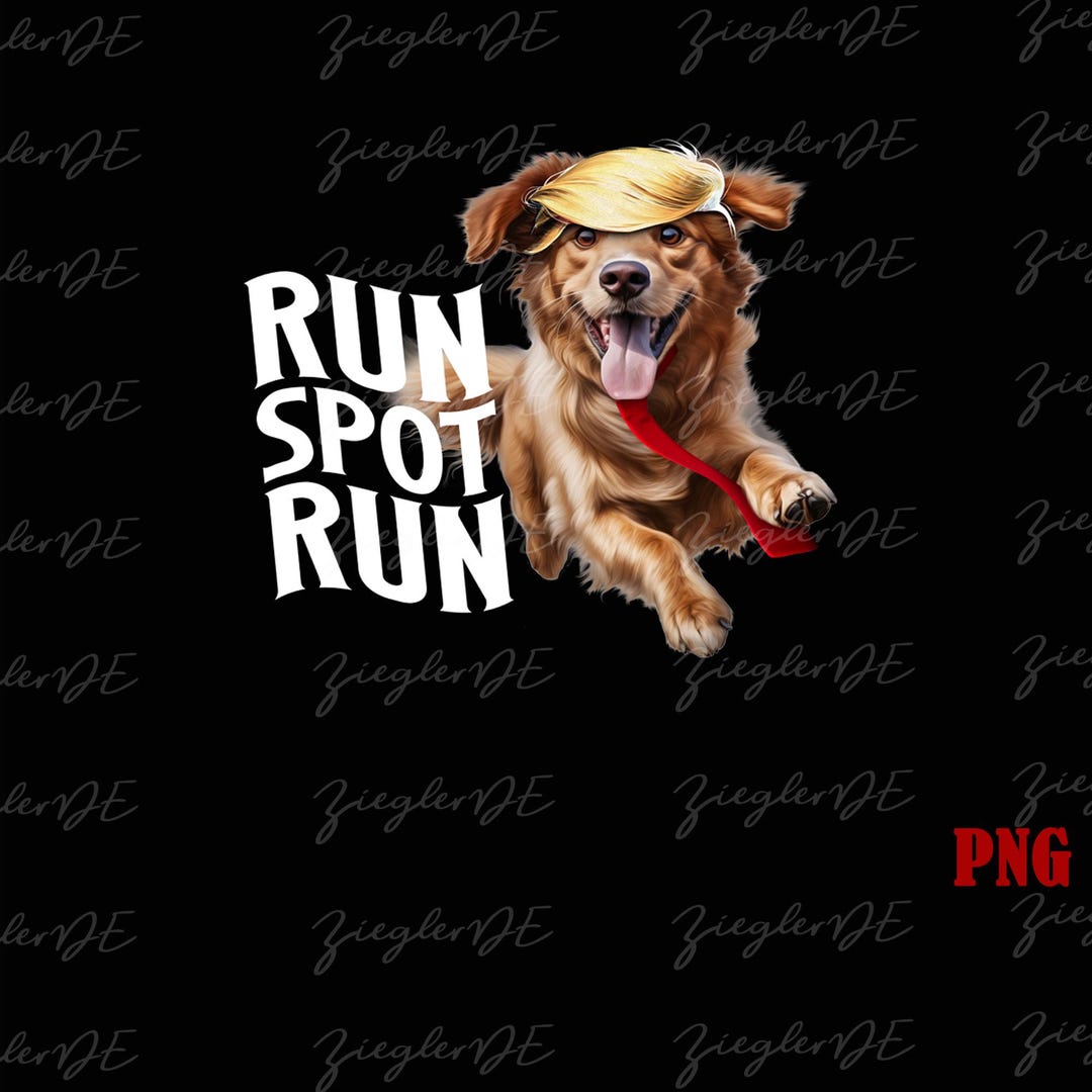 Run Spot Run Png, they're Eating the Dogs Trump Harris Debate Png ...