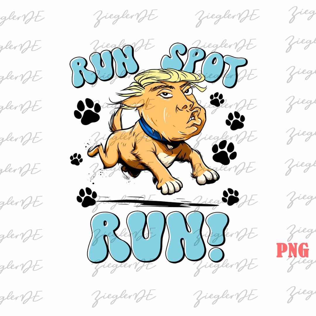Run Spot Run Png, they're Eating the Dogs Trump Harris Debate Png ...