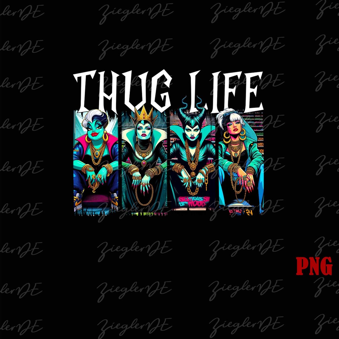 Thug Life Bad Witches Png, Friends Horror Characters Png, Halloween ...
