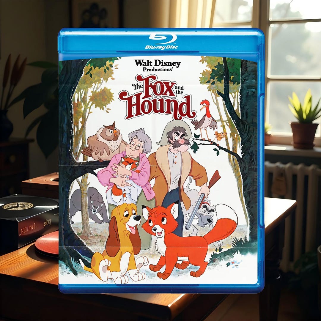 The Fox and the Hound1981blu-ray1mickey Rooney,kurt Russell,animation ...