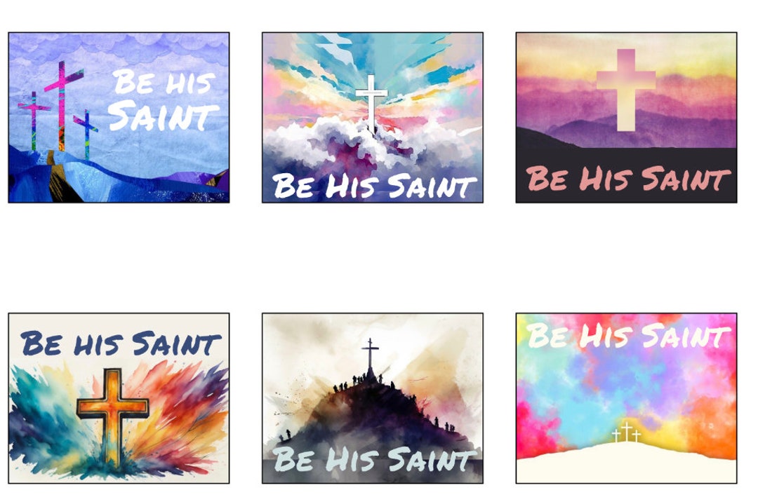 Be His Saint Poster for Catholic Classrooms - 8.5x11 Printable Digital ...