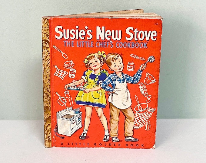 Susie's New Stove the Little Chef's Cookbook A - Etsy