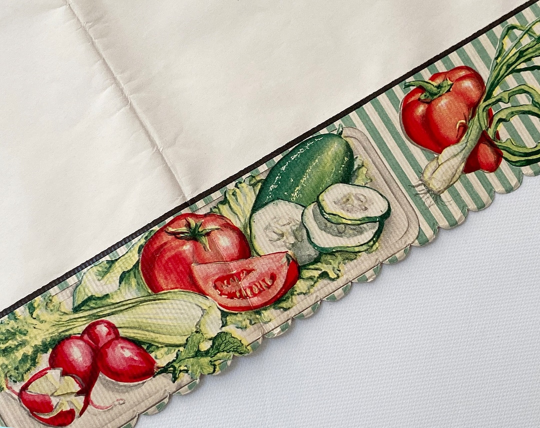 Royledge Decorative Shelf Lining Paper and Edging, Green Stripes With ...