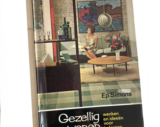 1950s European Dutch Mid Century Interior Furniture Book / 50s Interior ...