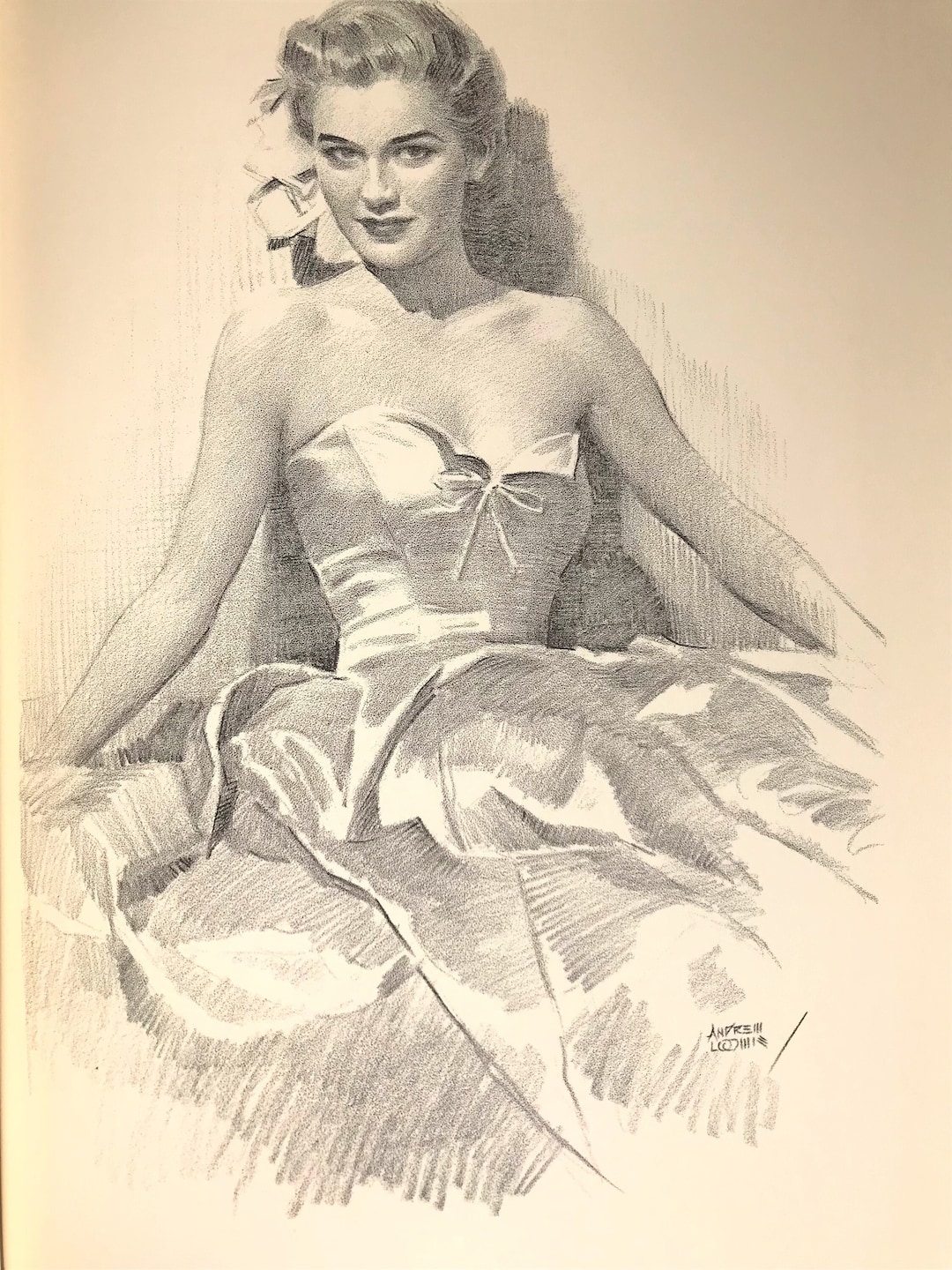 Vintage 1950s Drawing the Head and Hands Book by Andrew Loomis - Etsy