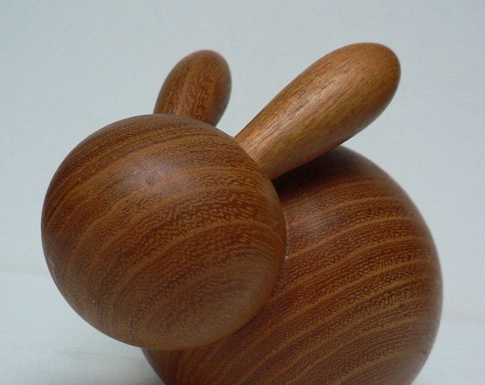 Vintage 1950s Kay Bojesen Wood Rabbit/ Mid Century Modern Danish Animal ...