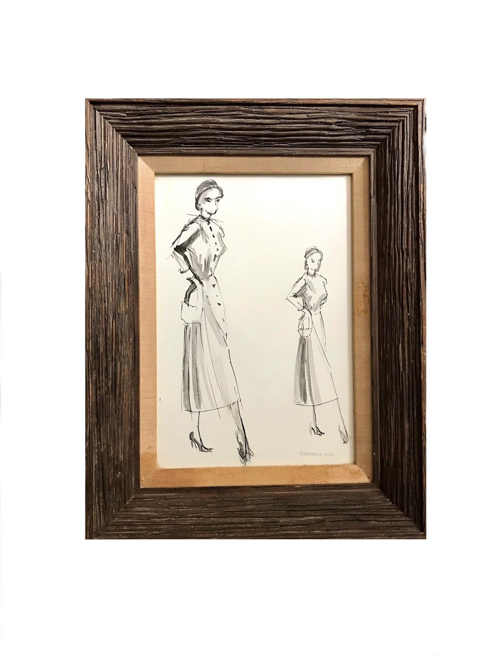 1950s Fashion Men Drawing
