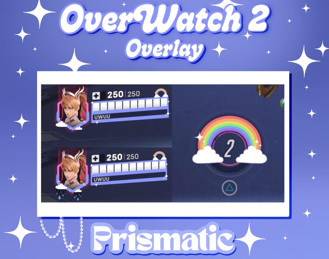 Prismatic | Health Bar HUD Overwatch Overlay | Twitch Overlay | Stream ...