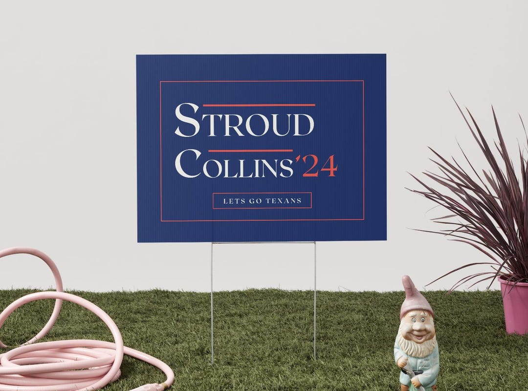Texans Yard Sign, CJ Stroud, Nico Collins, Texans Fans Gift, Houston ...