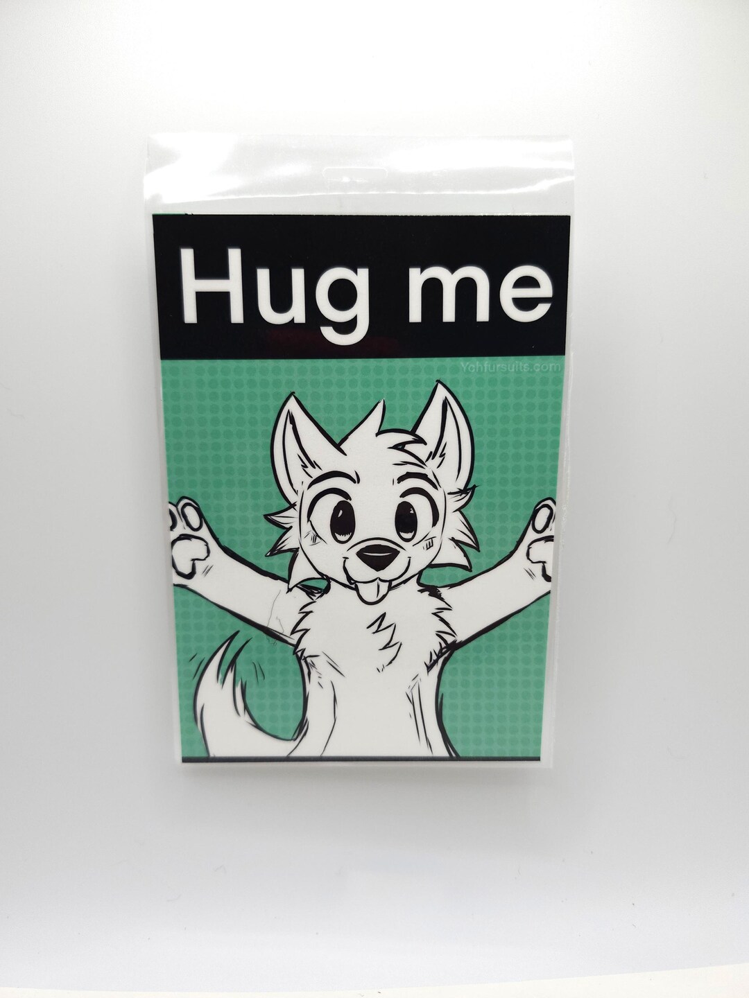 Hug Me Fursuit Badge Fursuit Consent Badge Furry Fandom - Etsy