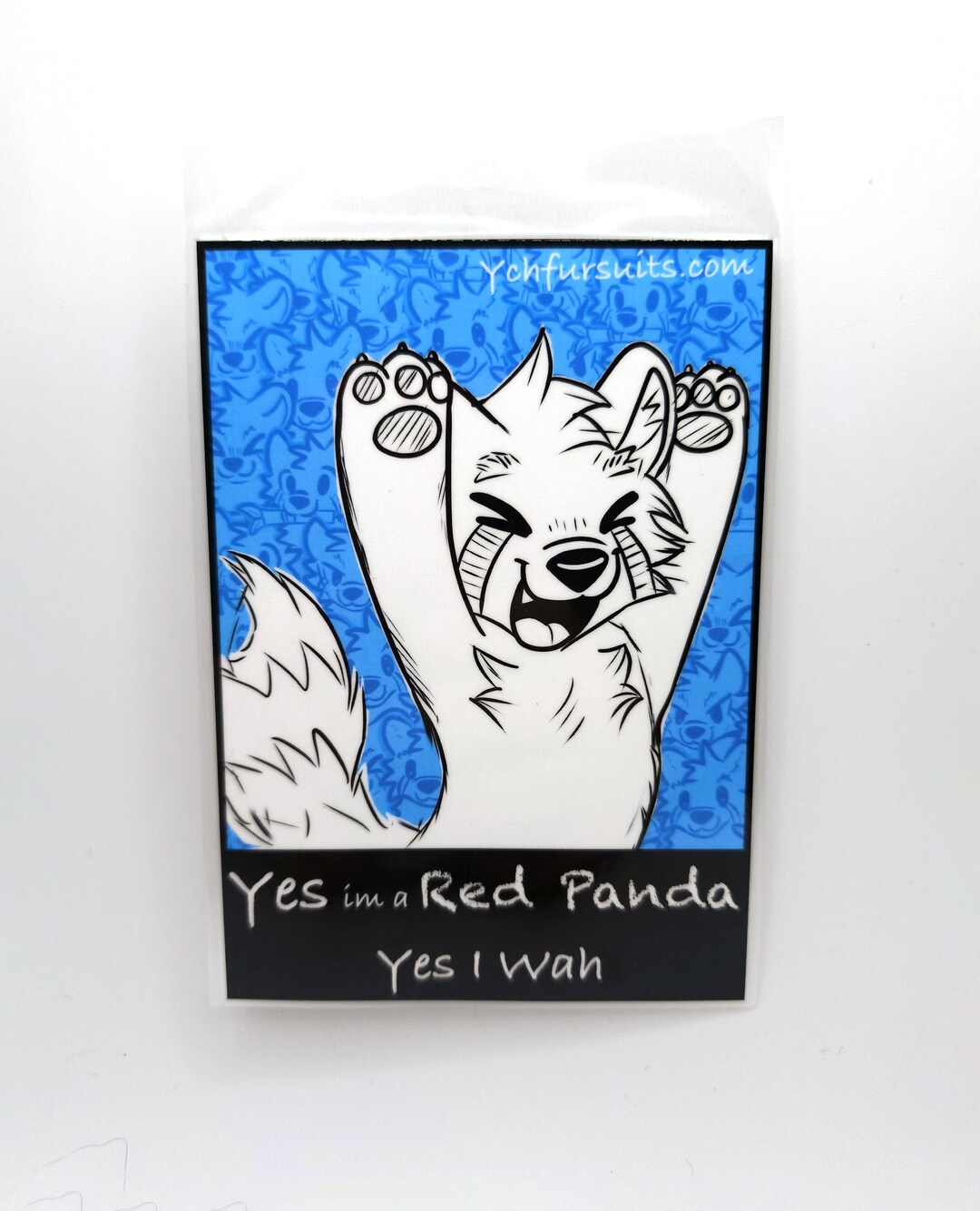Red Panda Badge Red Panda Furry Badge Fursona Yes Im a Red Panda Yes I ...