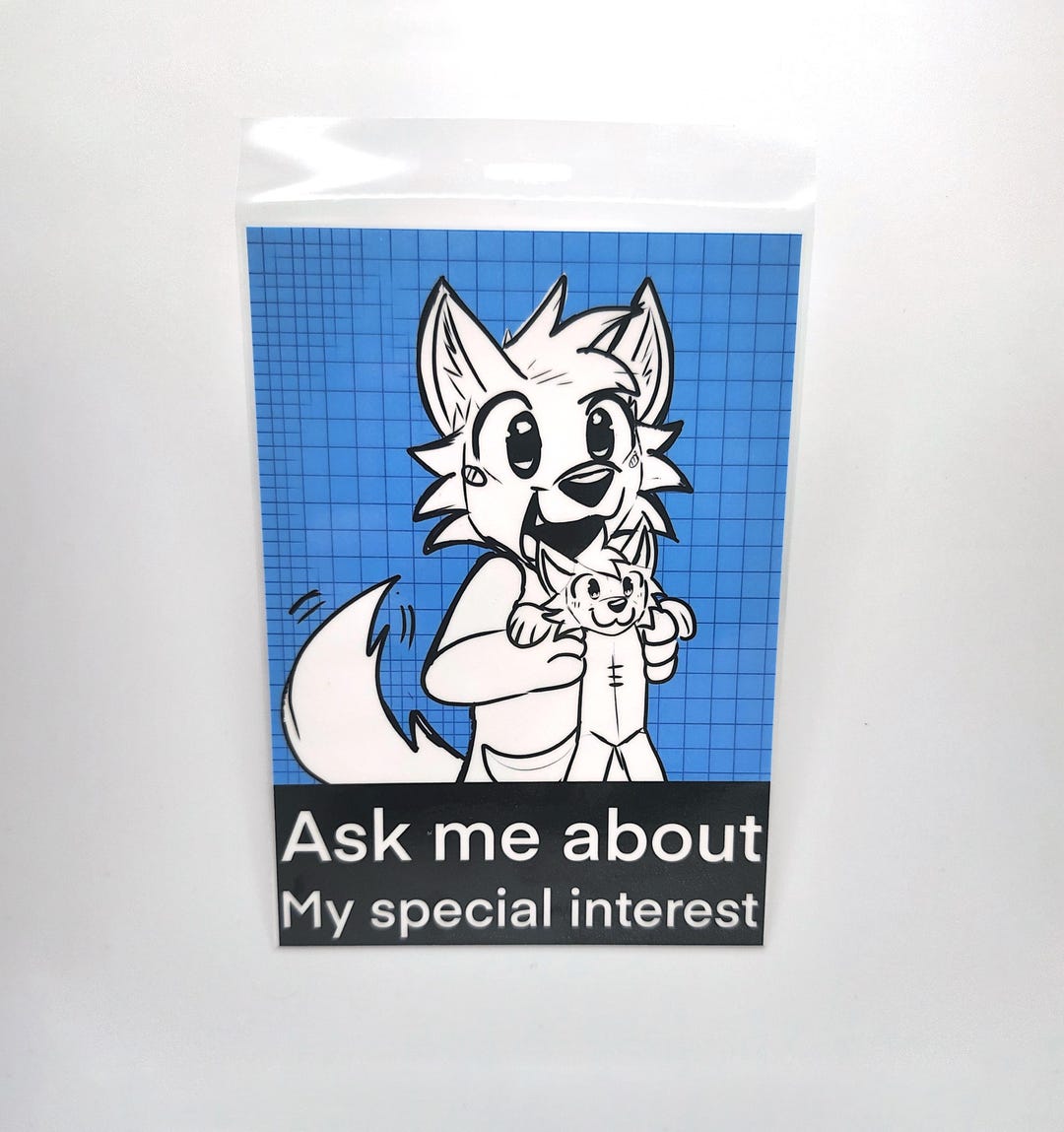 Special Interest Badge Furry Fandom Badge Convention Badge Ask Me About ...