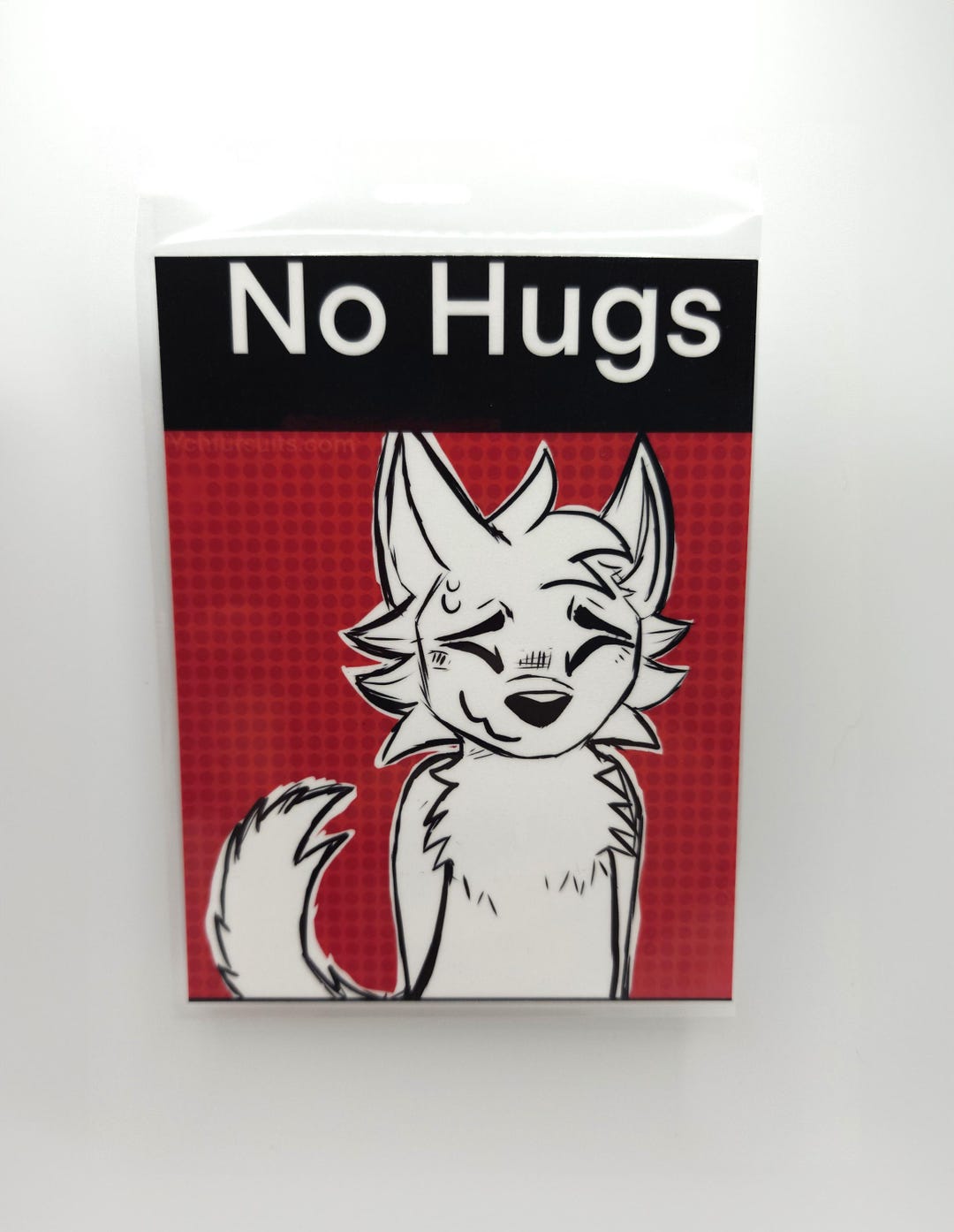 No Hugs Badge Fursuit Badge Fursuit Consent Badge Furry Fandom - Etsy