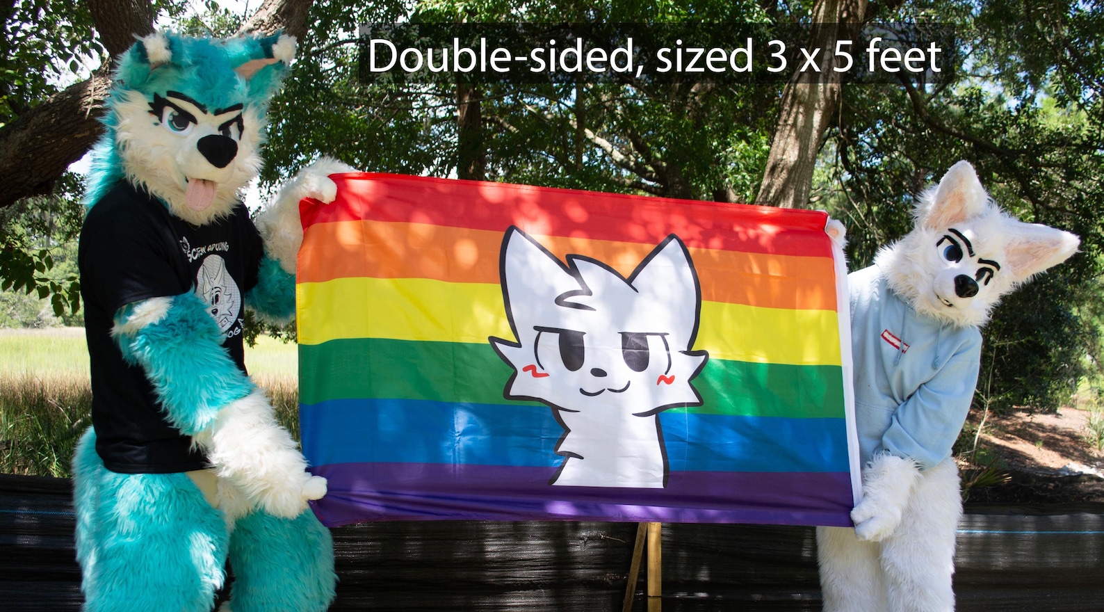 Boykisser Pride Flag Gay Furry Pride Flag - Etsy