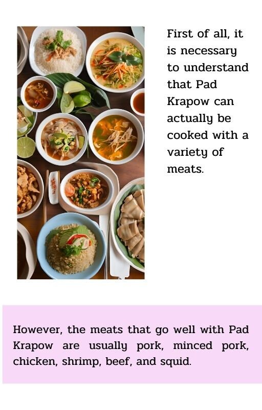 Pad Krapow - How to Make Pad Krapow, a Delicious Dish From Thailand - Etsy