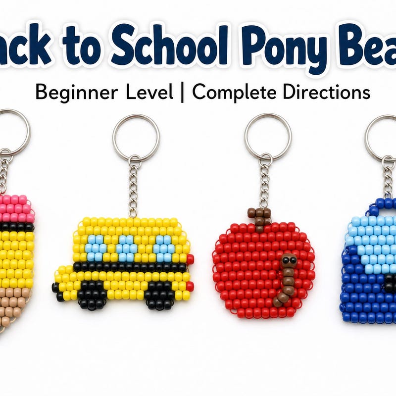 Pony Bead Pencil - Etsy