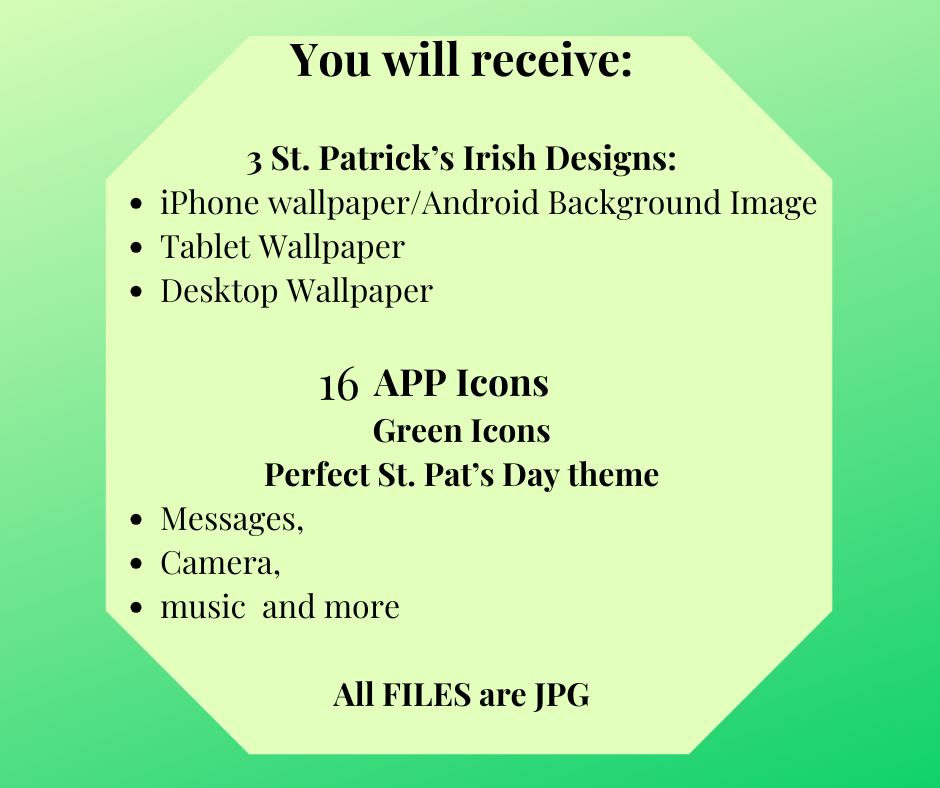 St Patrick's Ios App Icons iPhone Theme Wallpapers for iPhone & Android ...