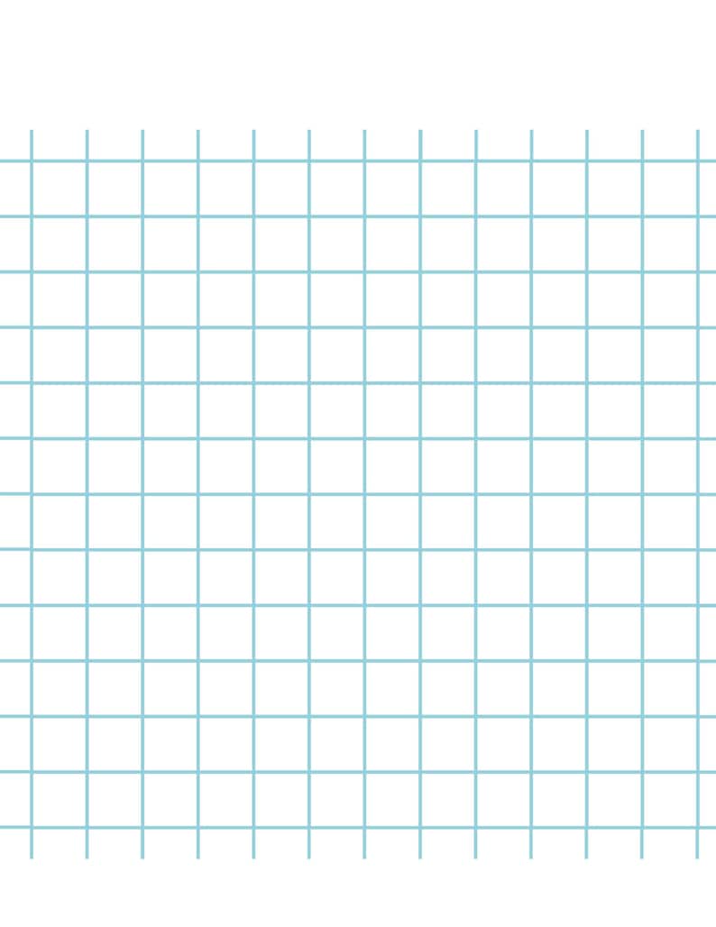 Printable Graph Paper: 8 Various Sizes DIY Craft & Drafting Tool ...
