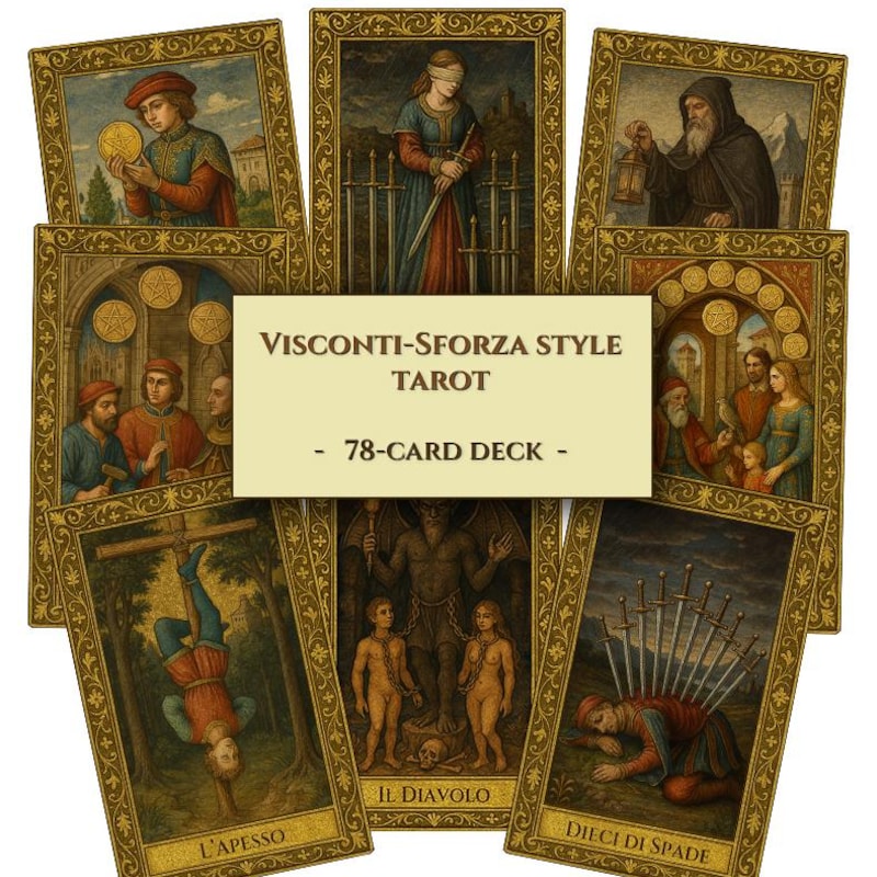 Renaissance Style Tarot - Etsy
