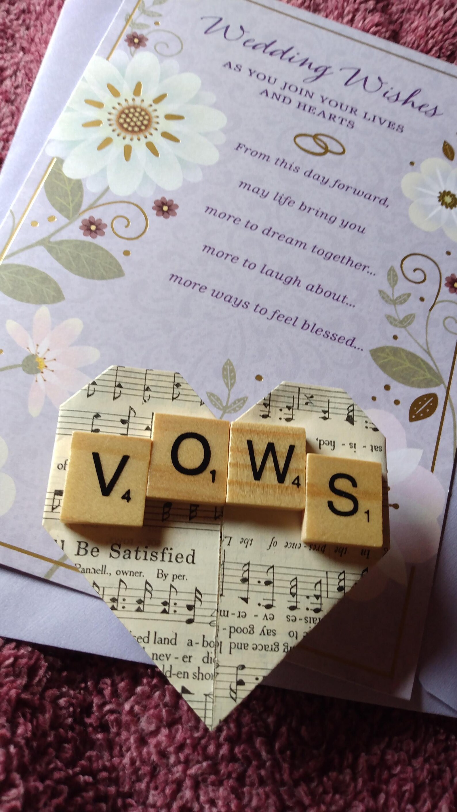 Hymnal Origami 4-letter Scrabble Letter Hearts - Variety - Etsy